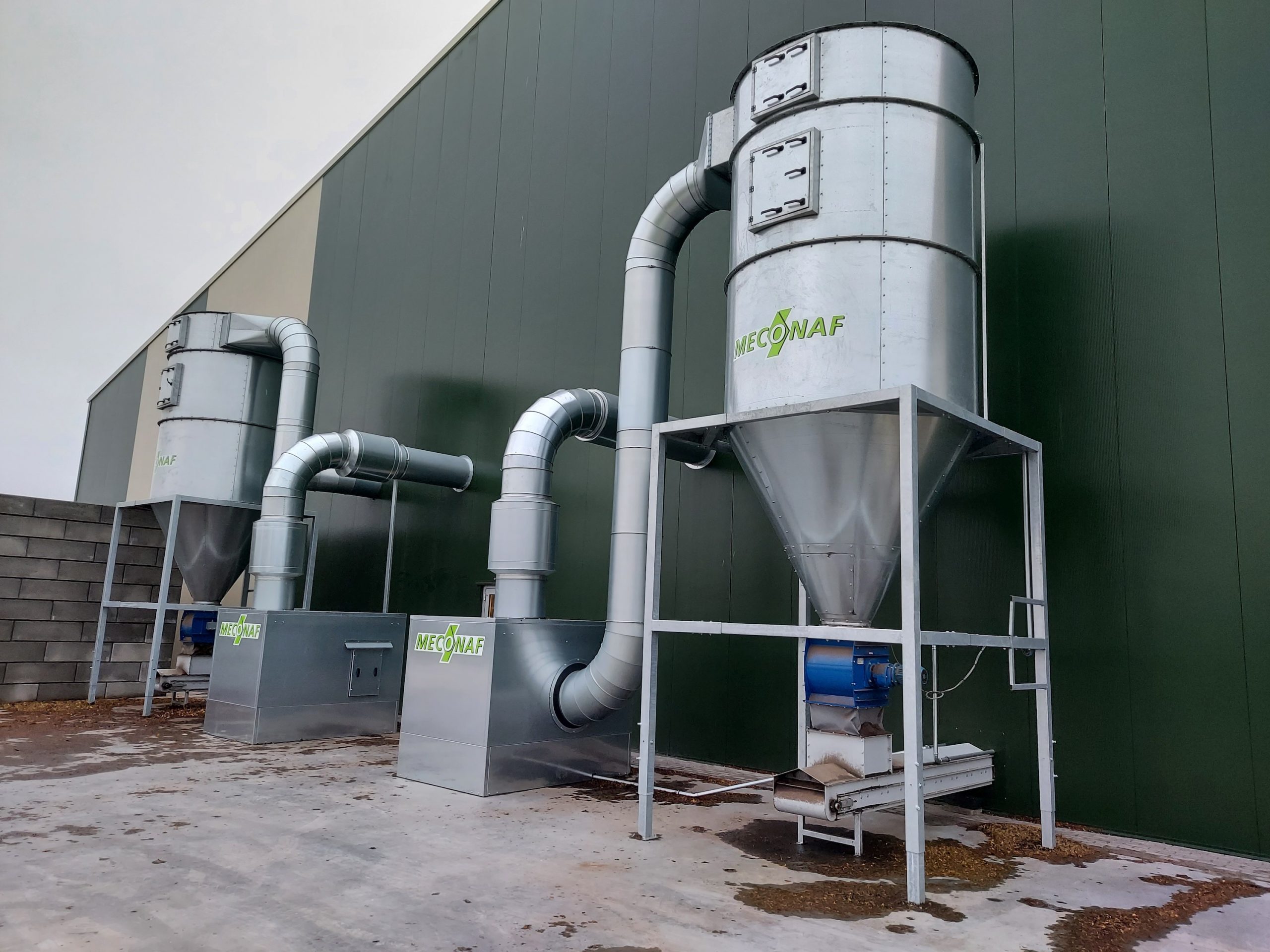 Extraction systems onion sets and bulbous crops Andijk | Meconaf extraction